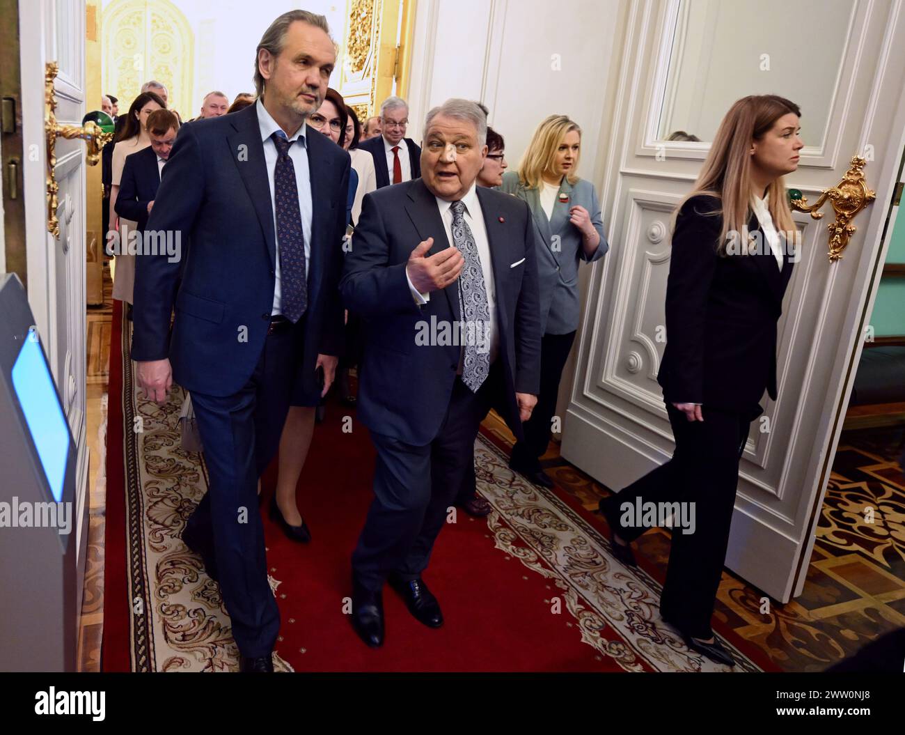 Moscow, Russia. 20th Mar, 2024. Meeting of Russian President Vladimir ...