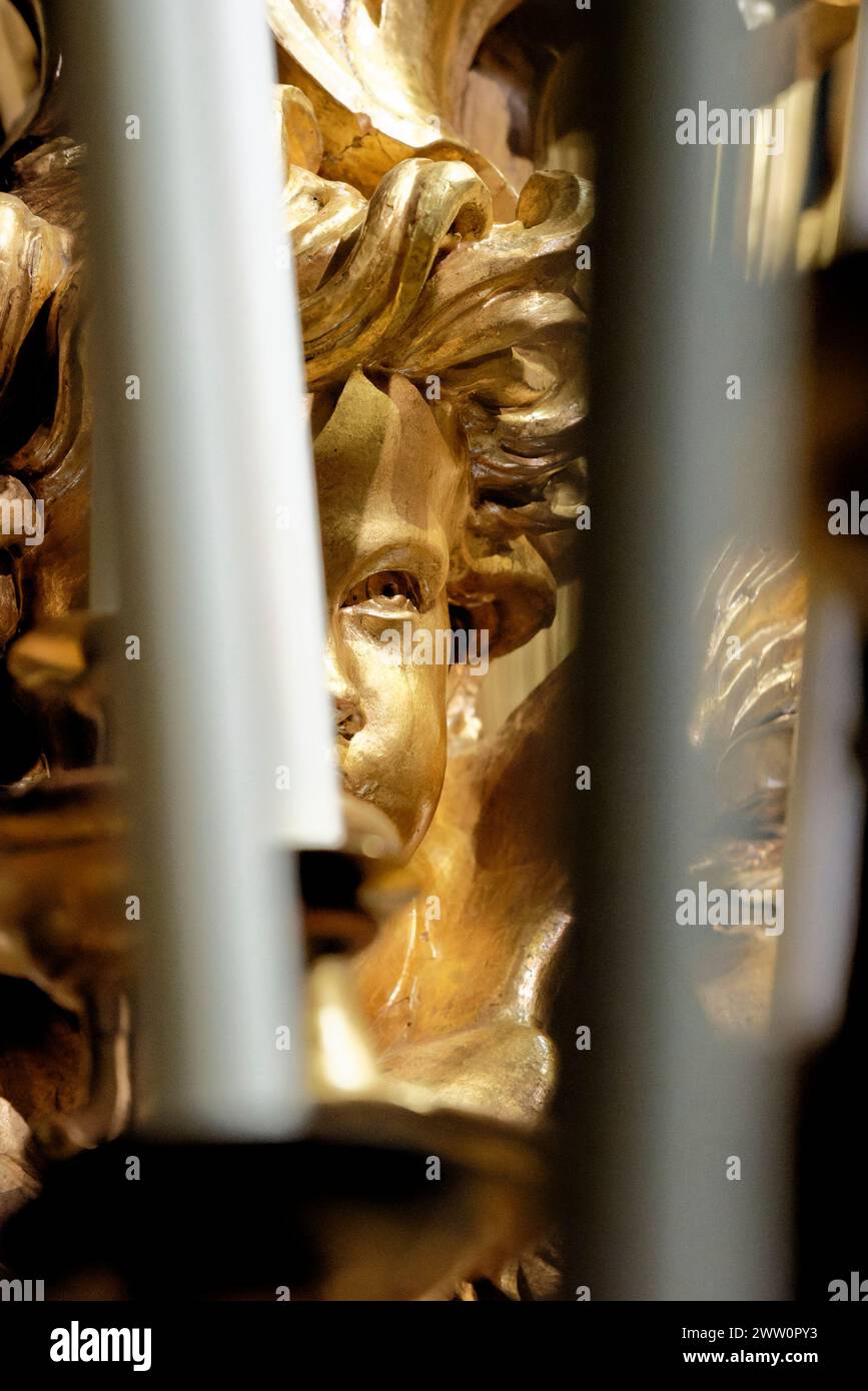 Vatican City, Vatican. 20th Mar, 2024. An infinity of lights is gilding ...