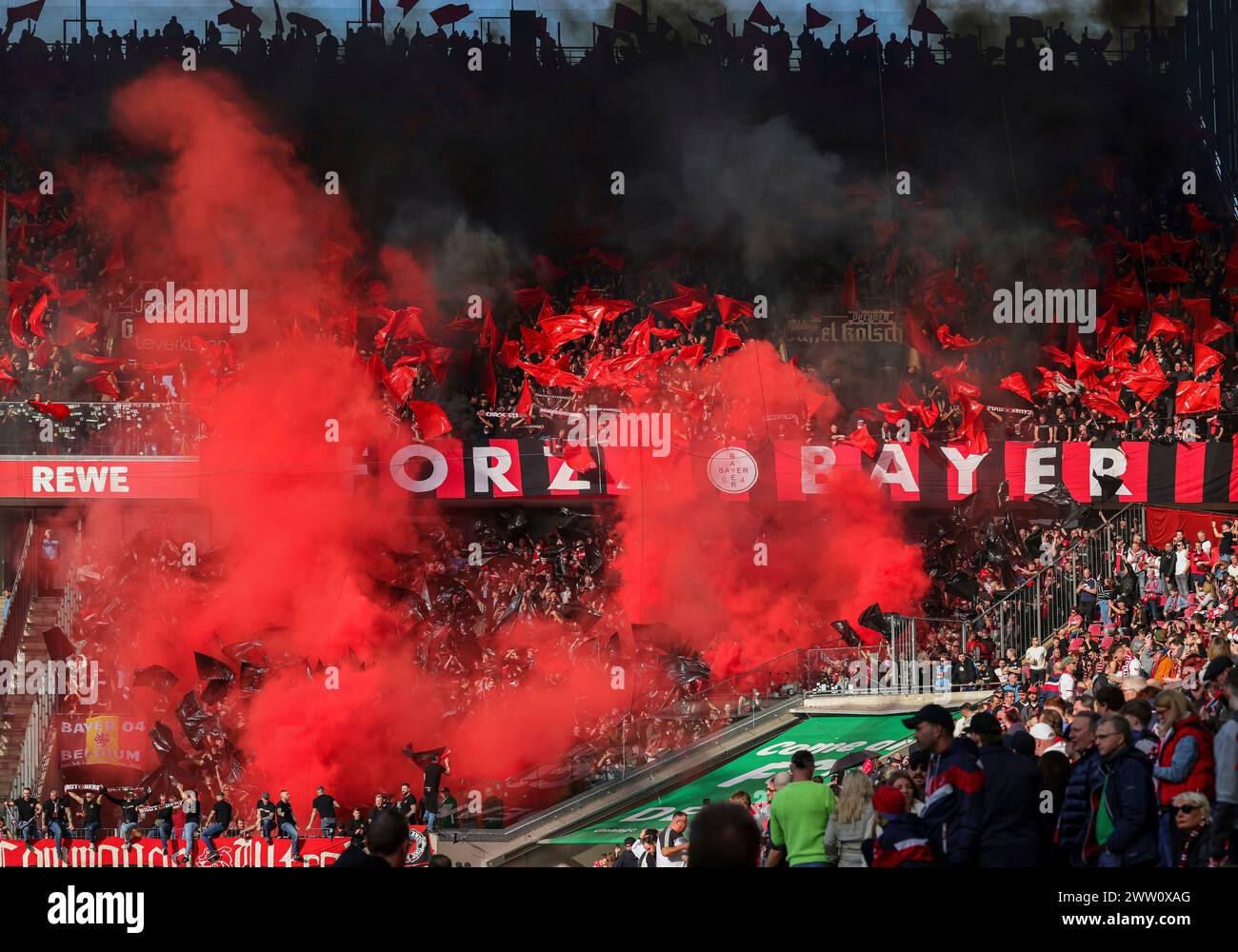 Bayer 04 leverkusen choreo hi-res stock photography and images - Alamy