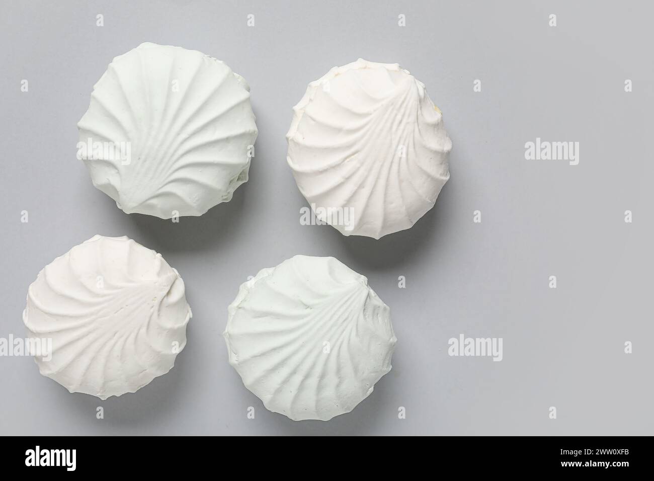 Sweet zephyr on grey background Stock Photo - Alamy