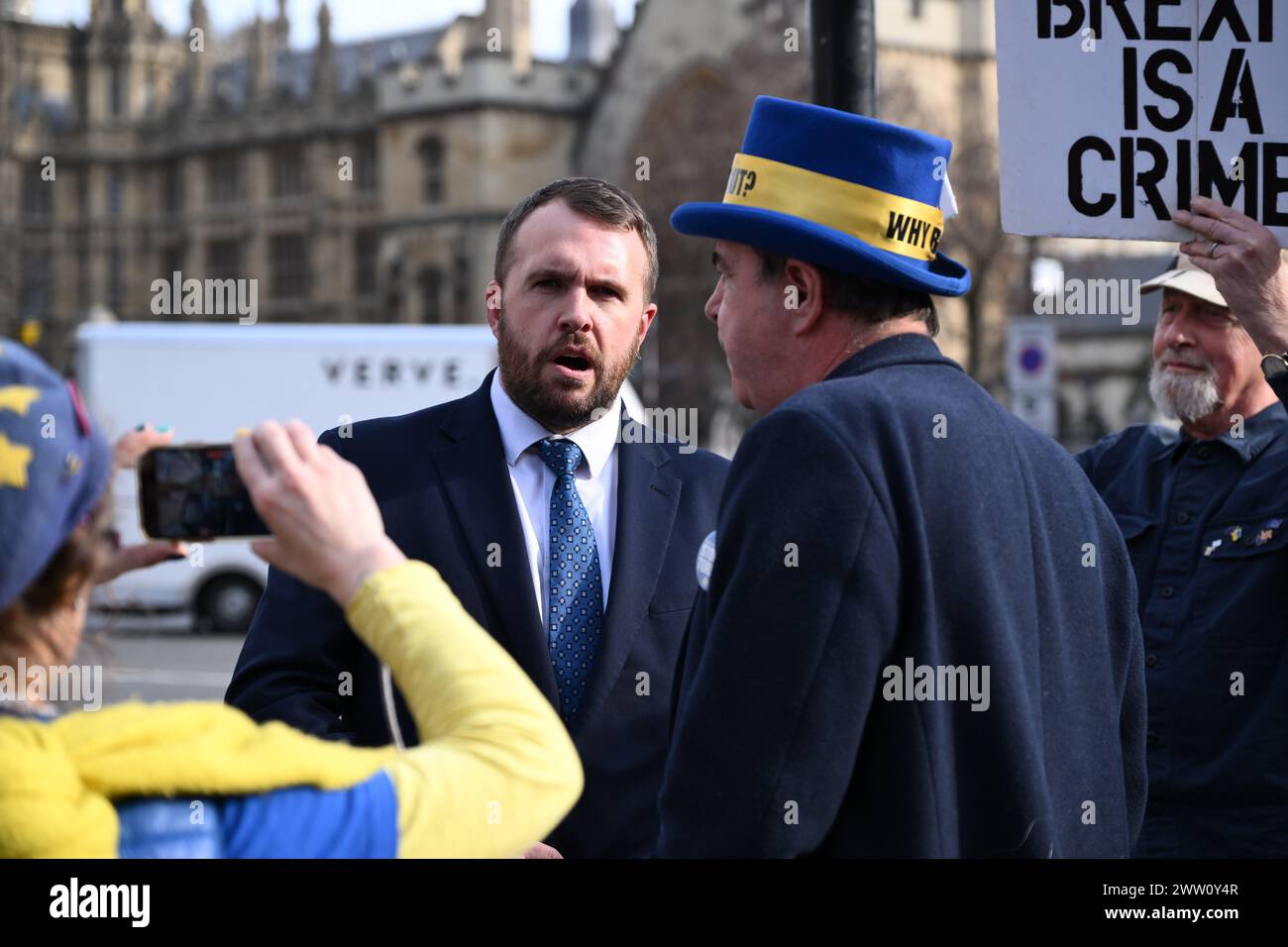 London, England, UK. 20th Mar, 2024. Conservative MP JONATHAN GULLIS ...