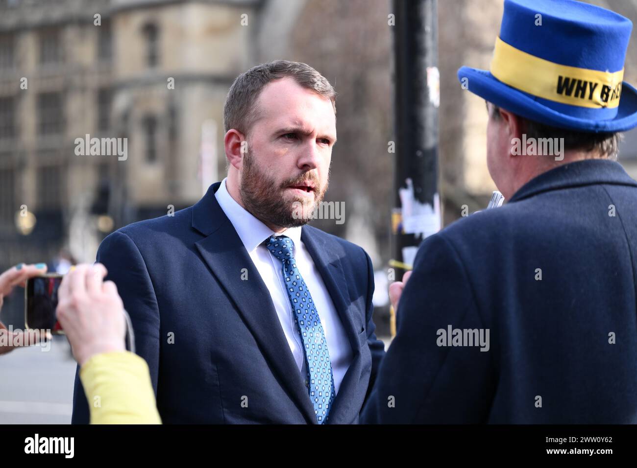 London, England, UK. 20th Mar, 2024. Conservative MP JONATHAN GULLIS ...
