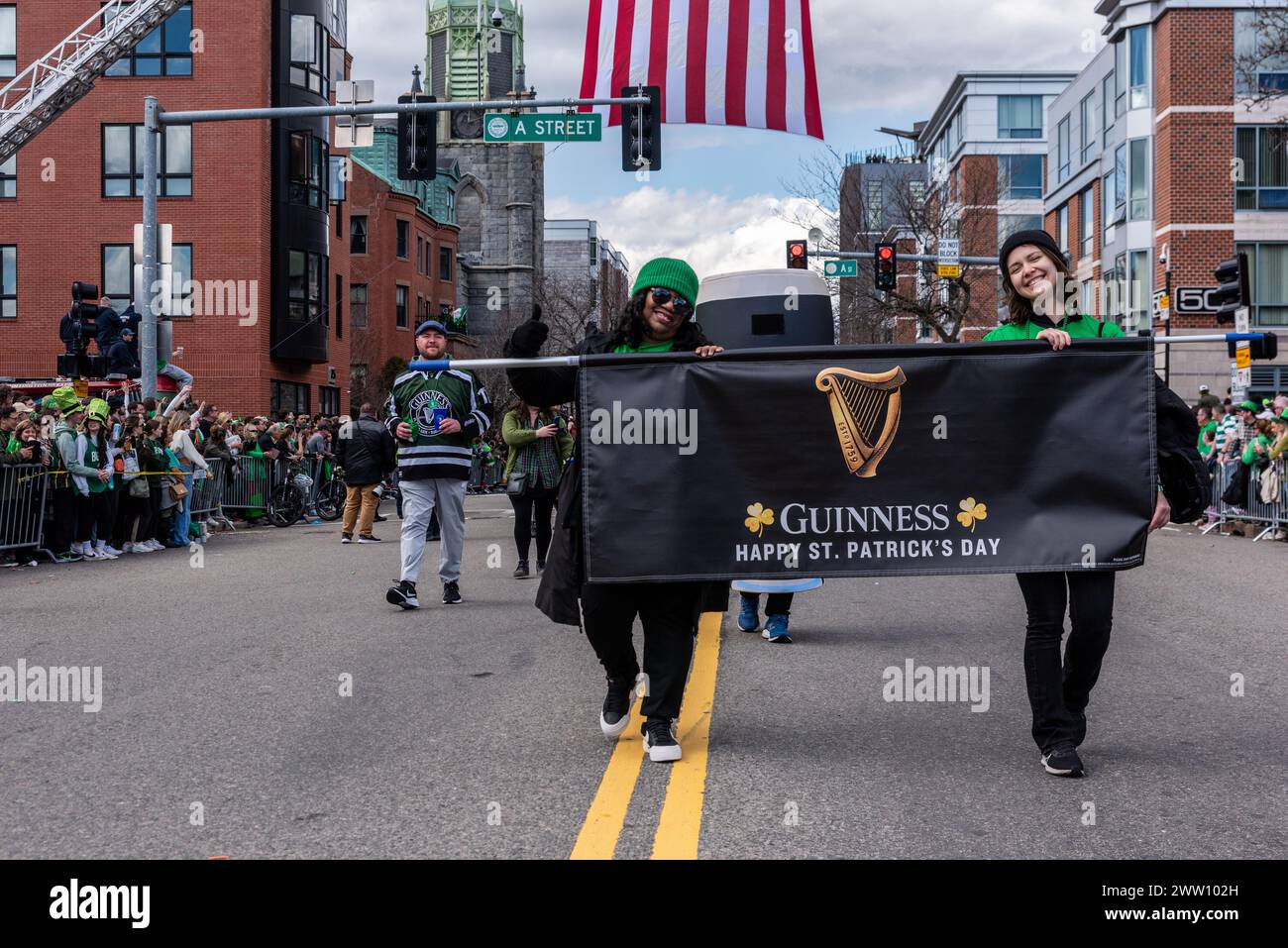 Guinness beer parade sponsor hi-res stock photography and images - Alamy