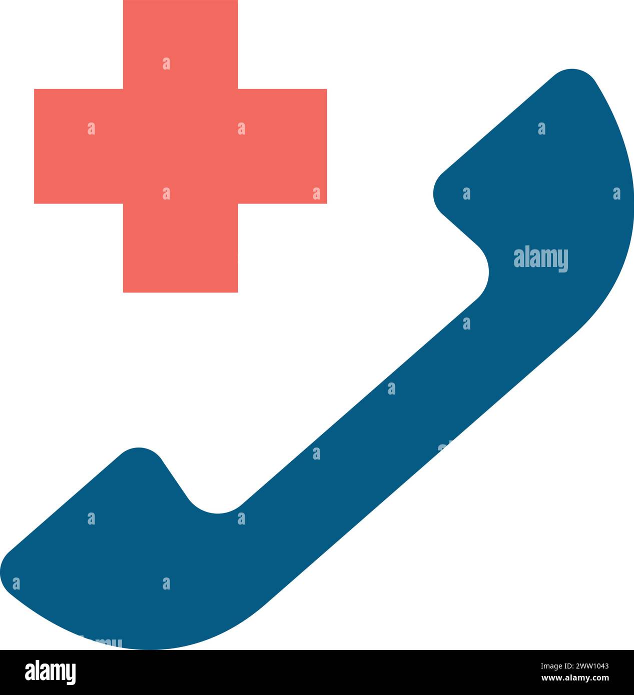 First aid call service icon. Medical emergency symbol Stock Vector ...
