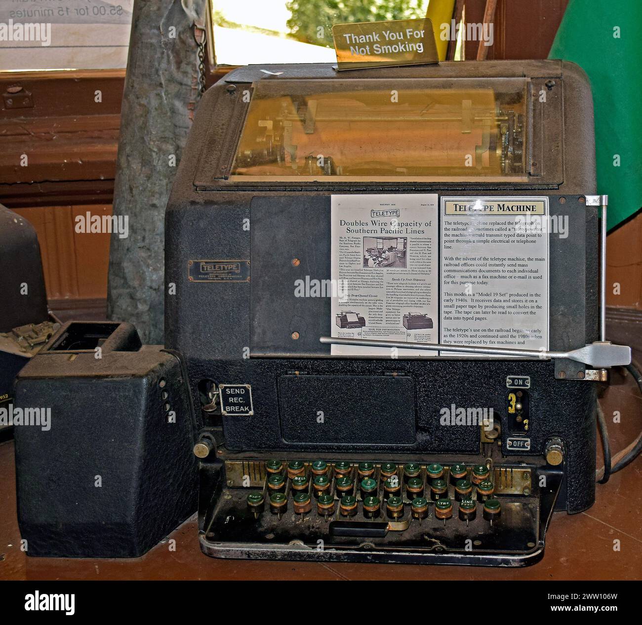 Teletype hi-res stock photography and images - Alamy