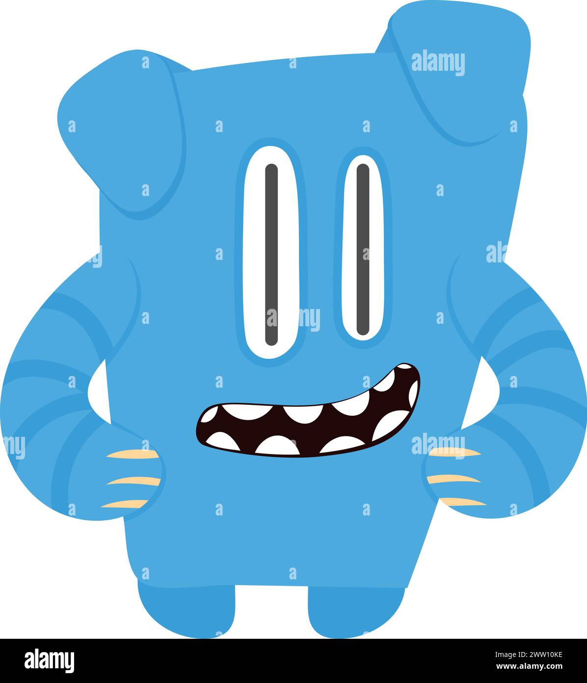Kid friendly monster Stock Vector Images - Alamy