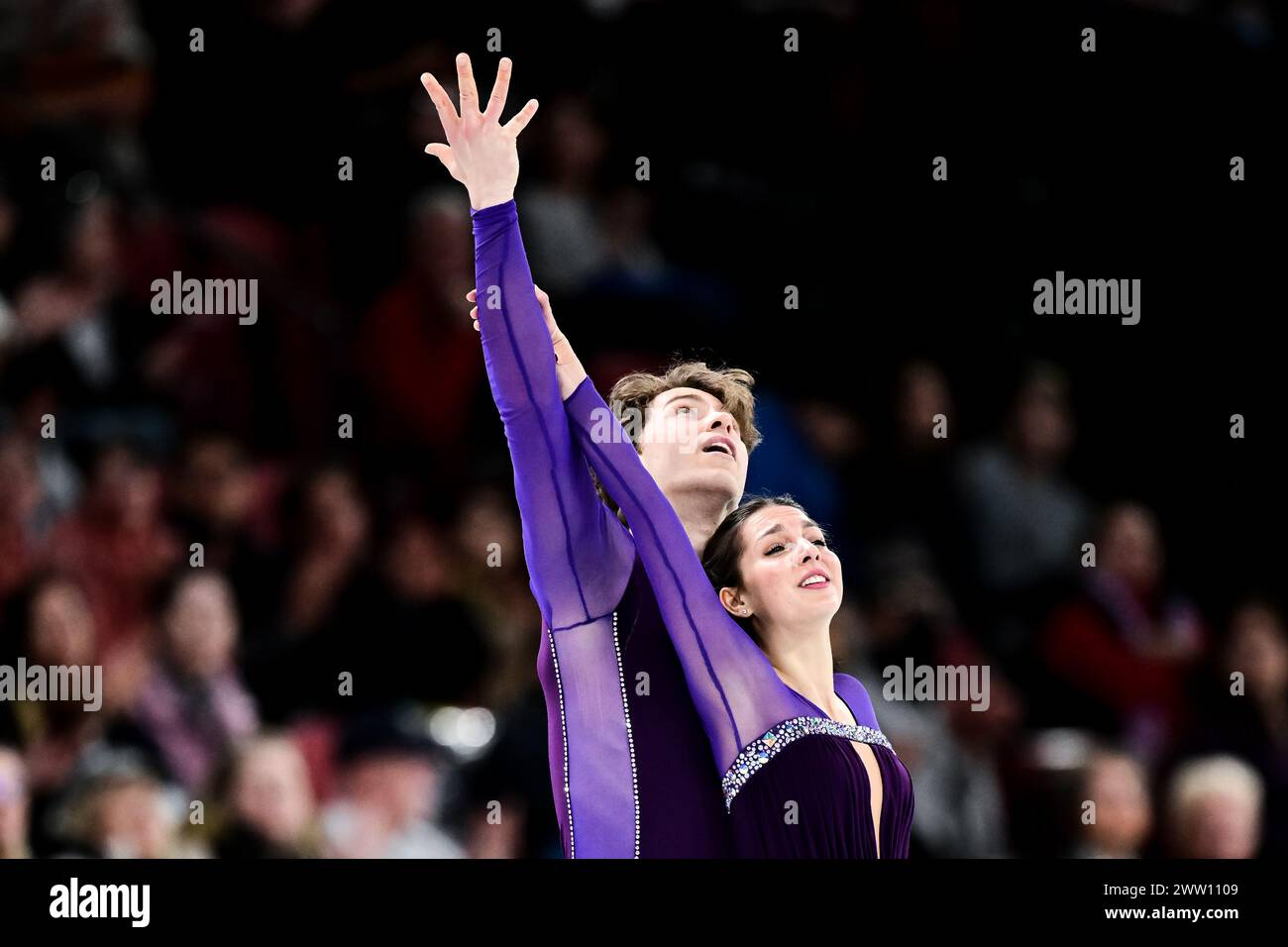 Sophia SCHALLER & Livio MAYR (AUT), during Pairs Short Program, at the ...