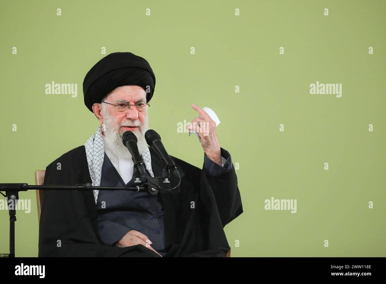 Tehran, Iran. 20th Mar, 2024. Iranian Supreme Leader Ayatollah ALI ...