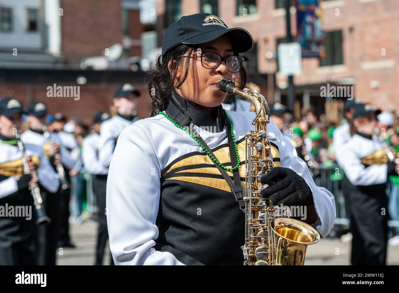 Jw mitchell high school marching band hi-res stock photography and ...
