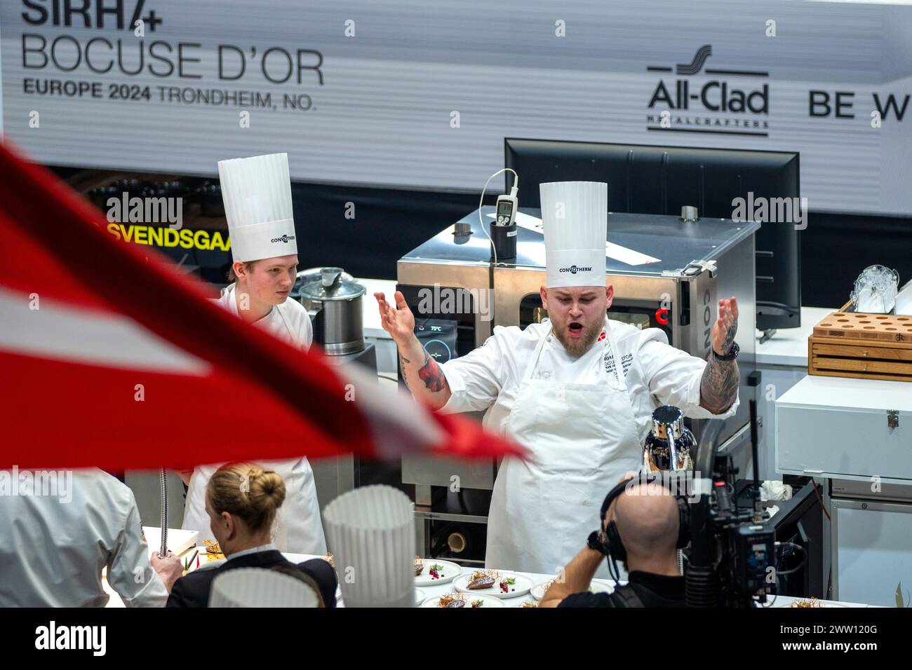 Trondheim 20240319.Denmark won with Sebastian Holberg Svendsgaard ...