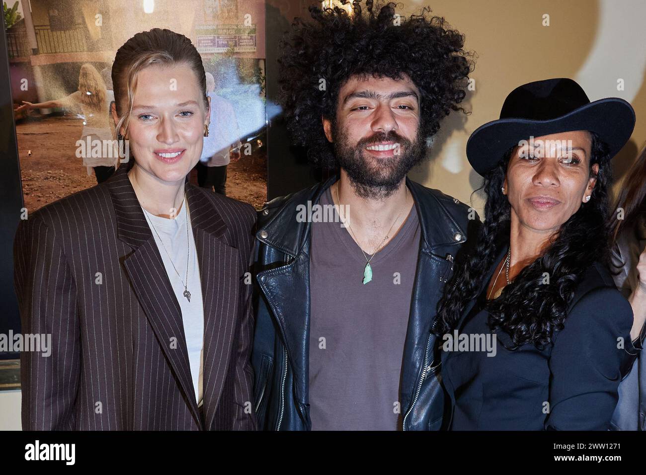 Berlin, Germany. 20th Mar, 2024. Model Toni Garrn (l-r), Noah and ...