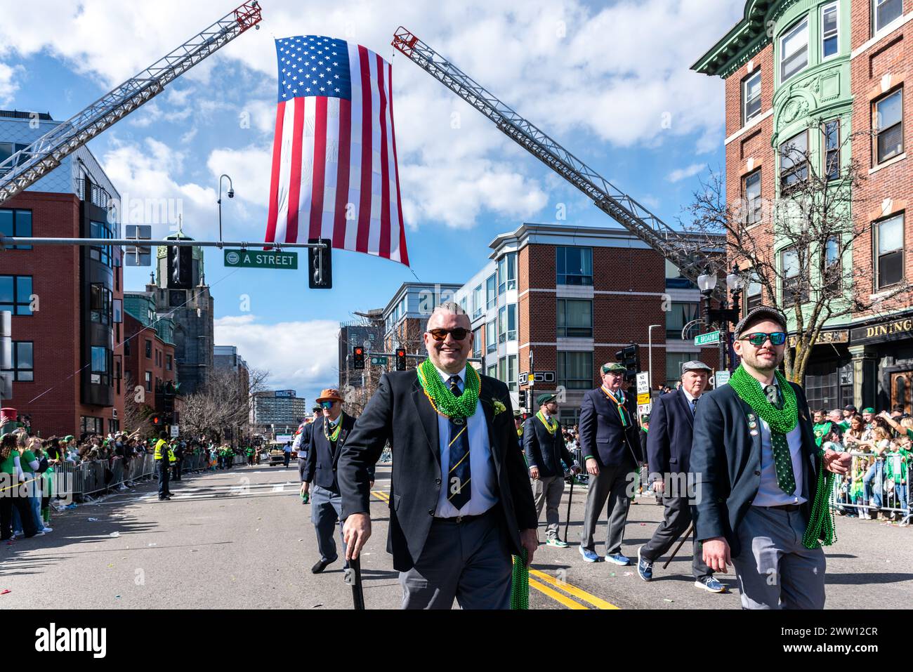 New bedford friendly sons of st patrick hi-res stock photography and ...