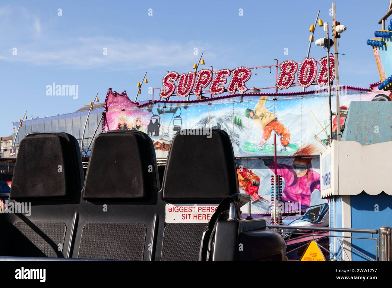 Fairground rides bridlington east yorkshire hi-res stock photography ...