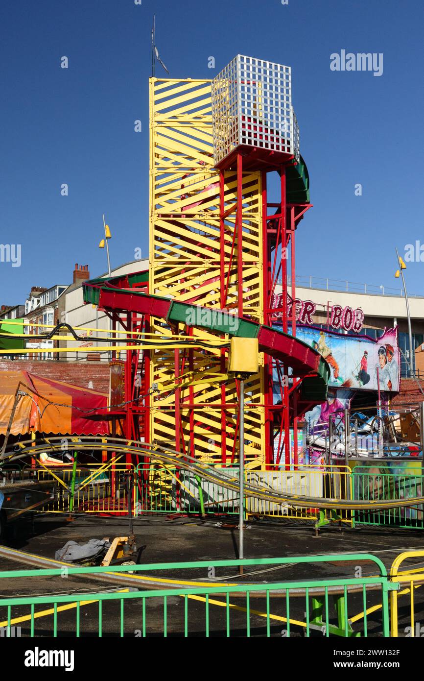 Fairground rides bridlington east yorkshire hi-res stock photography ...