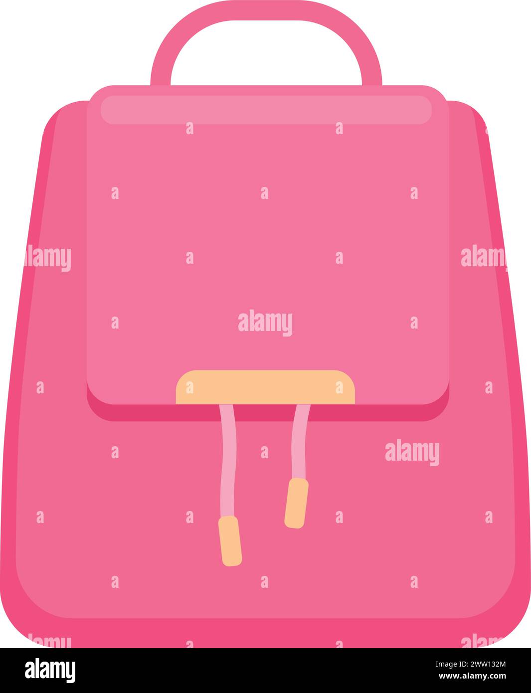 School girl satchel Stock Vector Images - Alamy