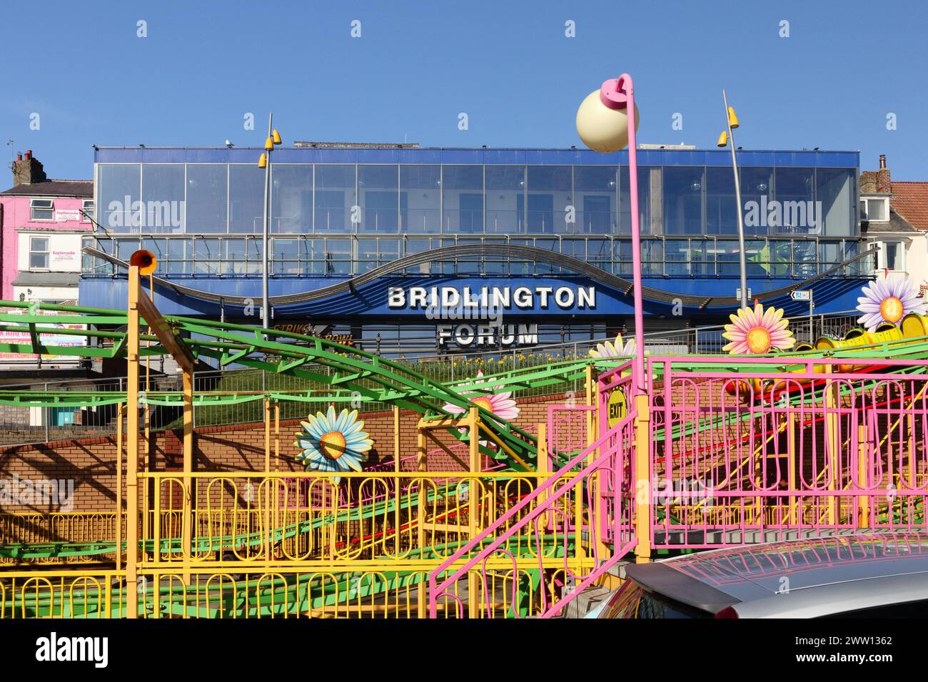 Fairground rides bridlington east yorkshire hi-res stock photography ...