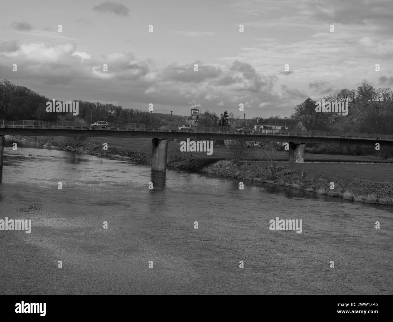 the city of Grimma in Saxonia germany Stock Photo - Alamy