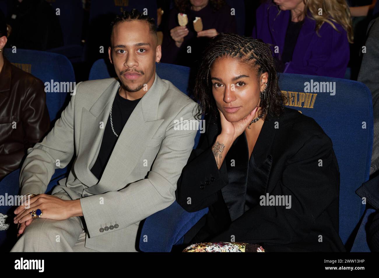 Berlin, Germany. 20th Mar, 2024. Actor Jerry Hoffmann and singer ...