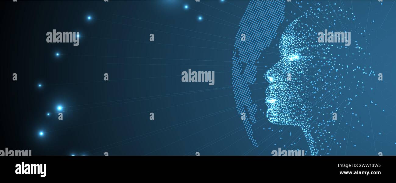 Abstract Artificial intelligence. Cloud computing. Machine learning ...