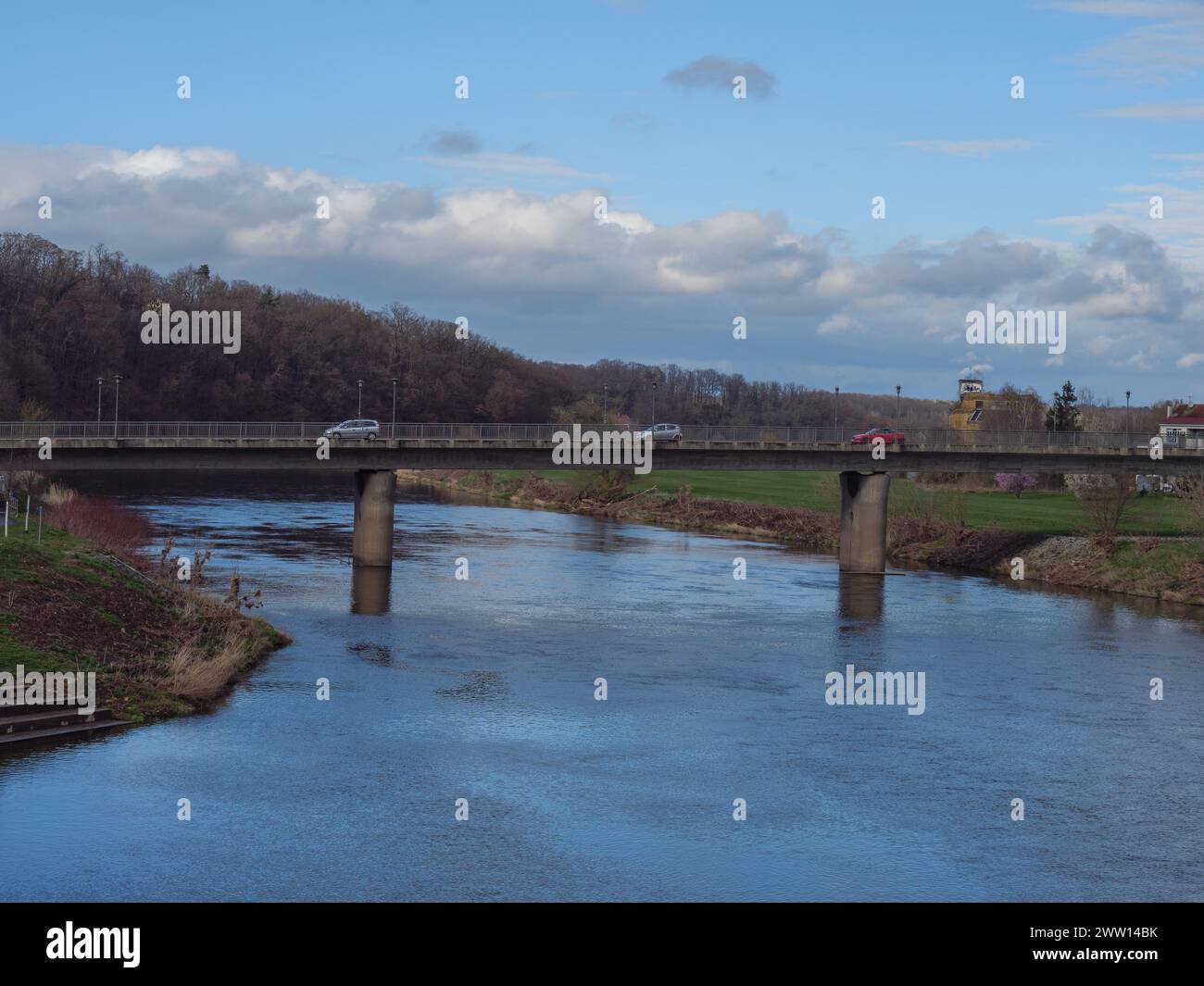 the city of Grimma in Saxonia germany Stock Photo - Alamy