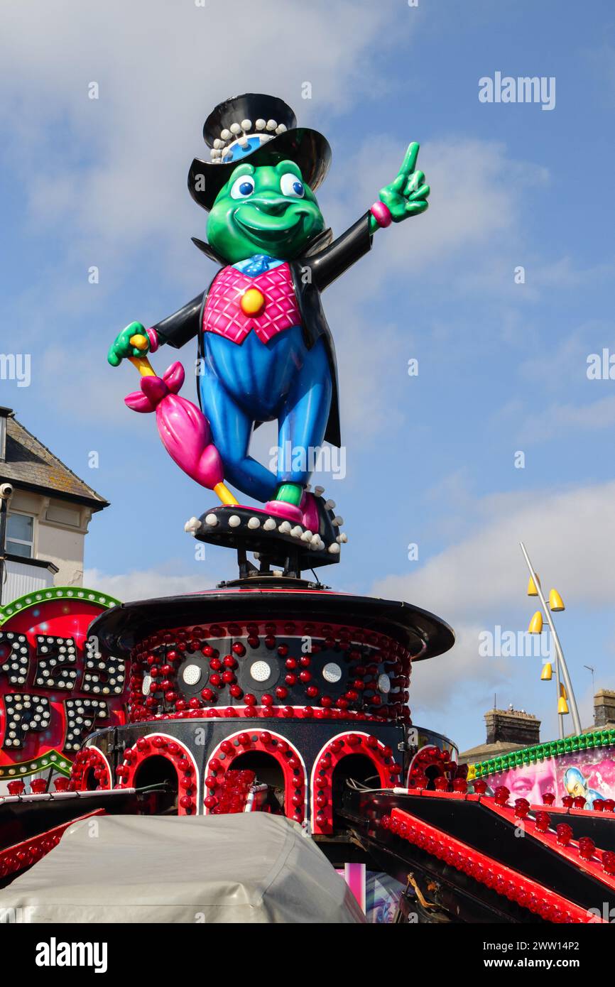 Fairground rides bridlington east yorkshire hi-res stock photography ...