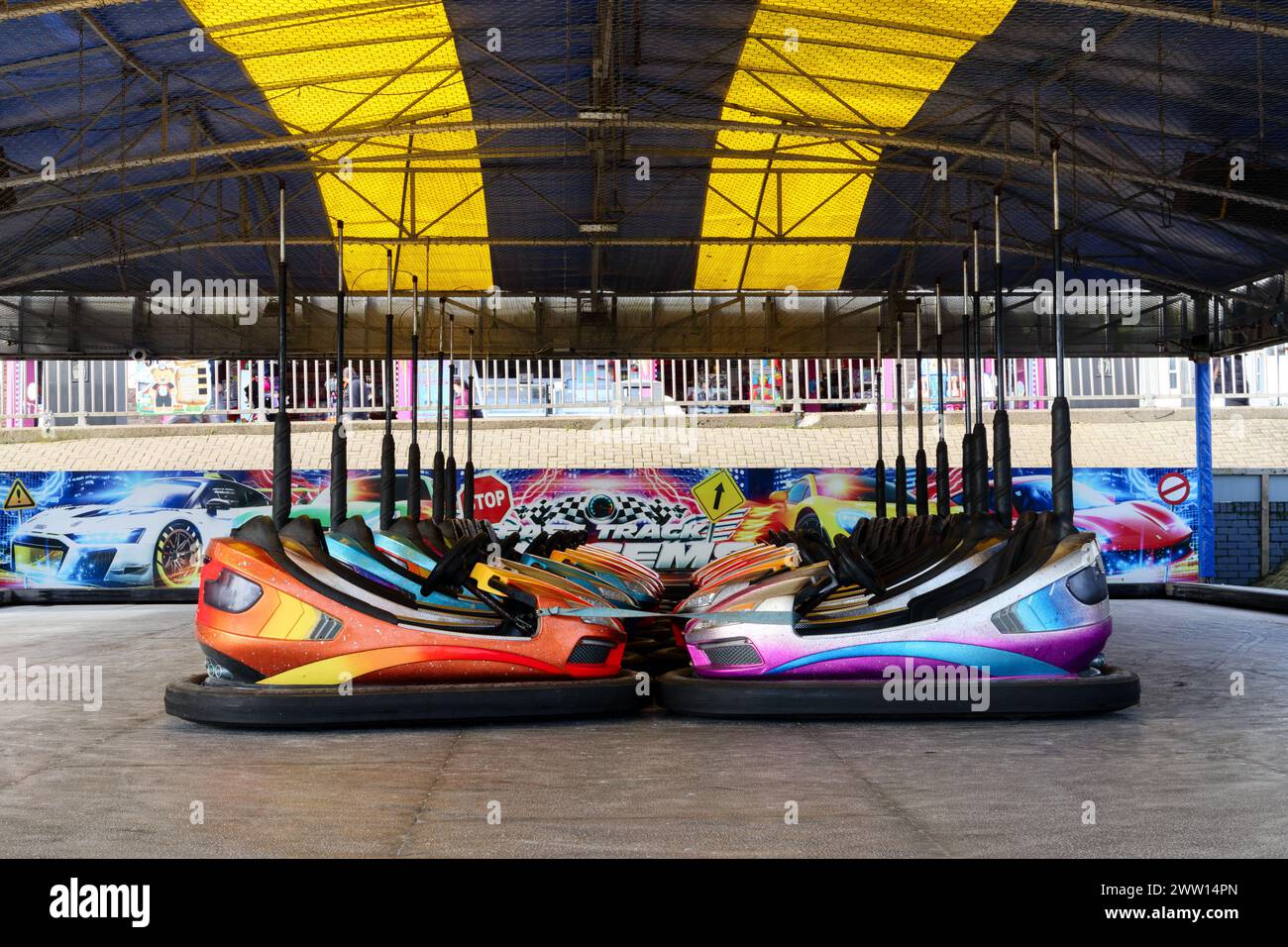 Fairground rides bridlington east yorkshire hi-res stock photography ...