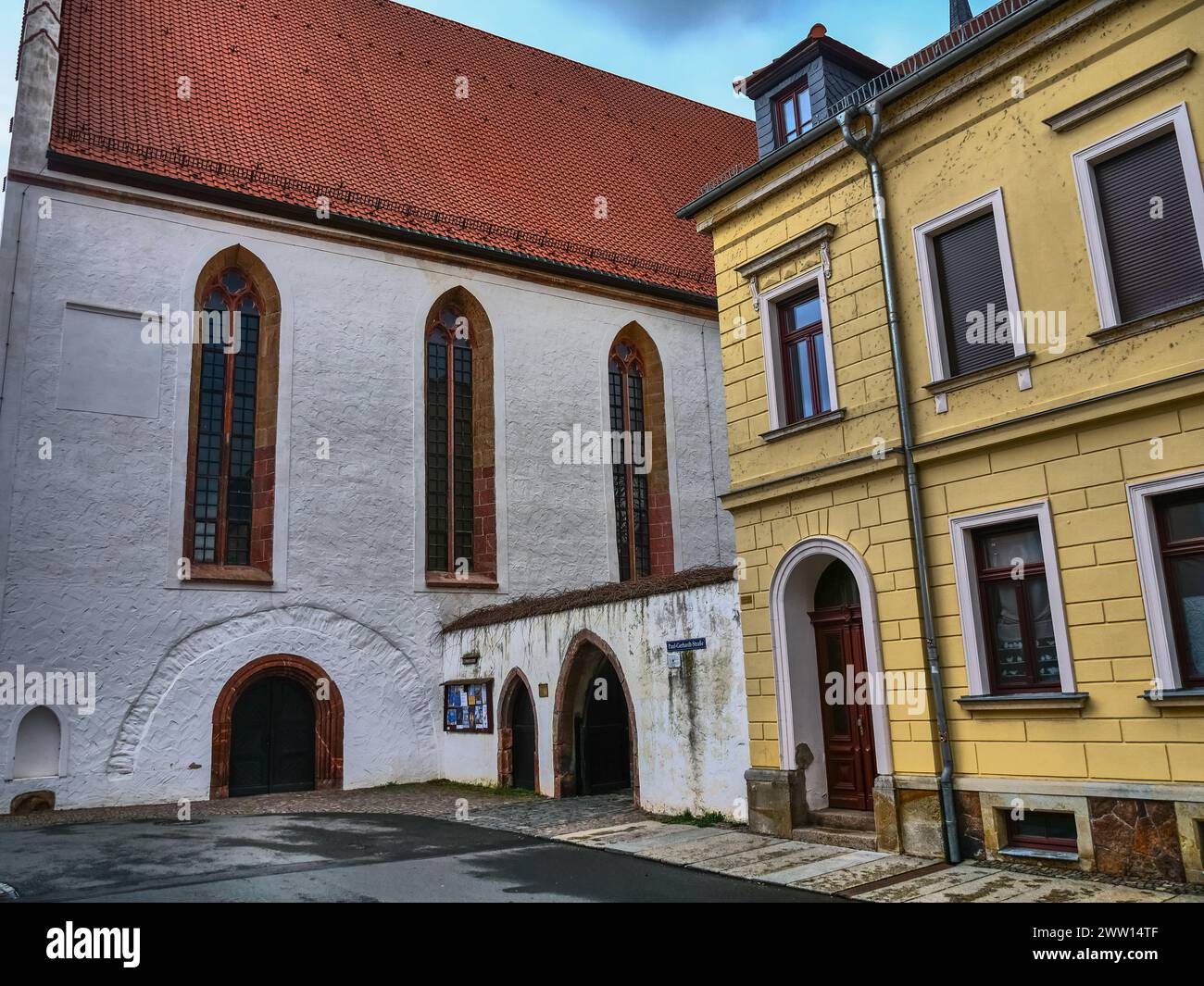 the city of Grimma in Saxonia germany Stock Photo - Alamy