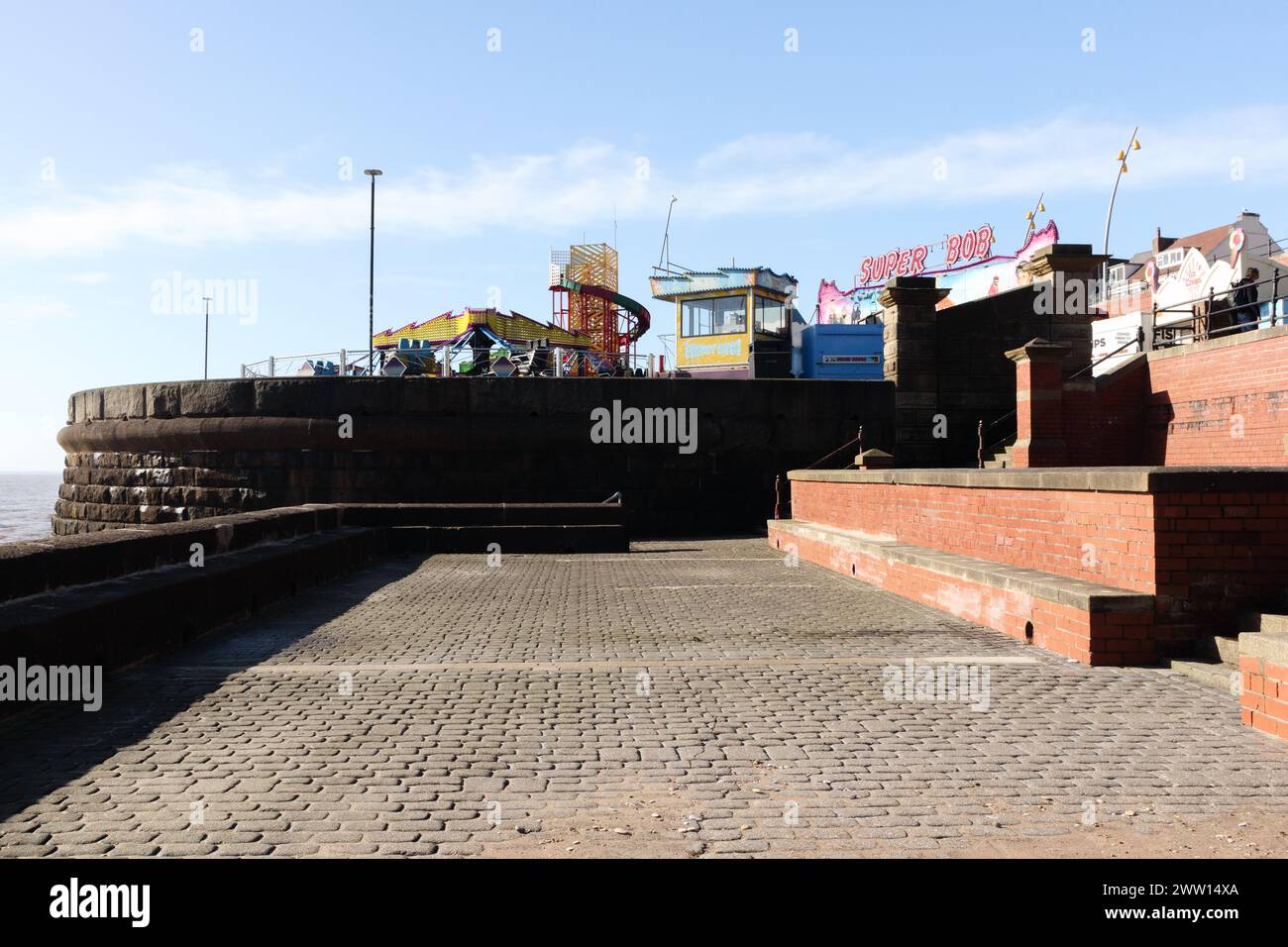 Fairground rides bridlington east yorkshire hi-res stock photography ...