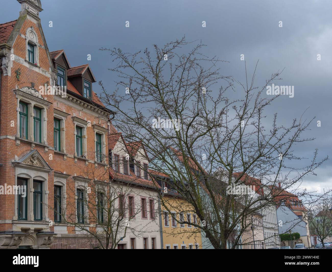 the city of Grimma in Saxonia germany Stock Photo - Alamy