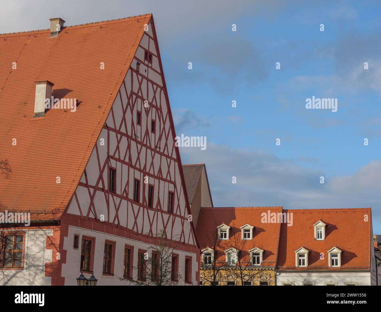 the city of Grimma in Saxonia germany Stock Photo - Alamy