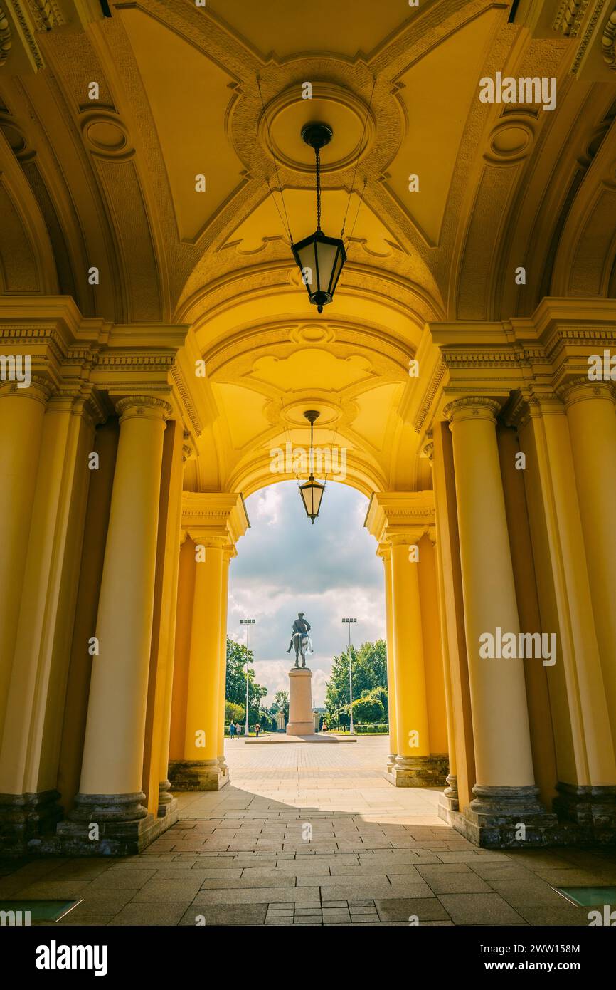 St. Petersburg, Russia - August 26, 2023: Konstantinovsky Palace. State ...