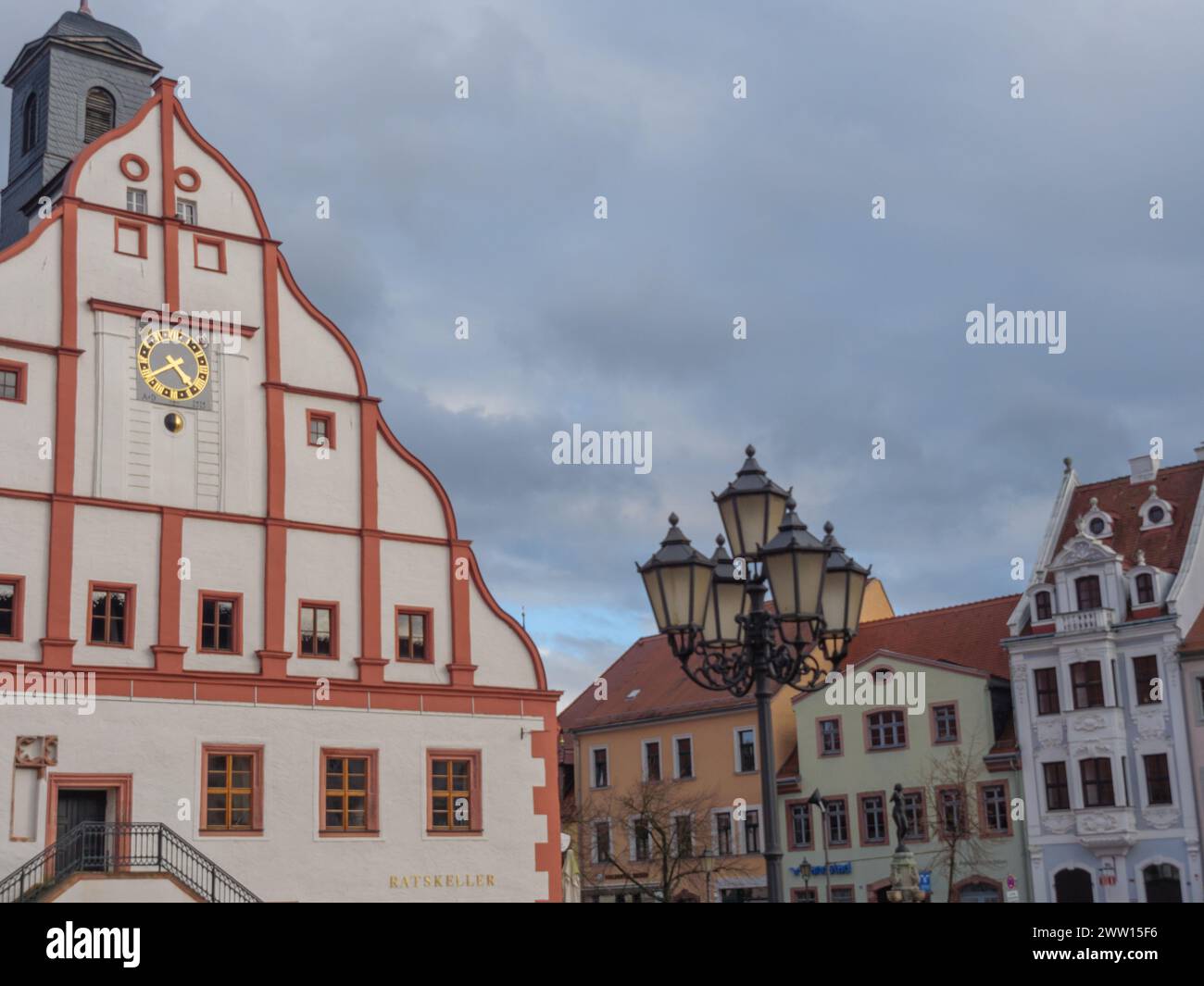 the city of Grimma in Saxonia germany Stock Photo - Alamy