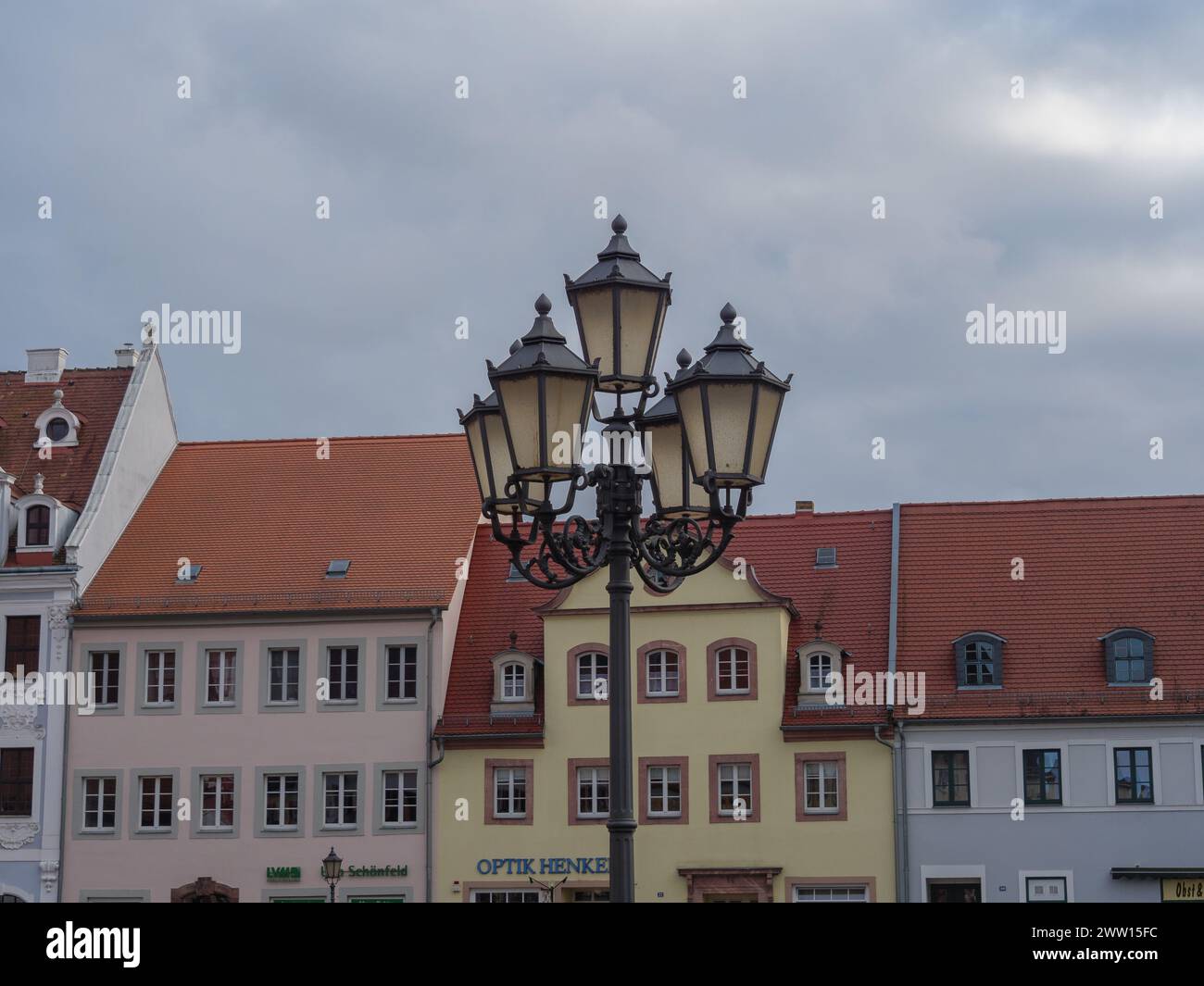 the city of Grimma in Saxonia germany Stock Photo - Alamy
