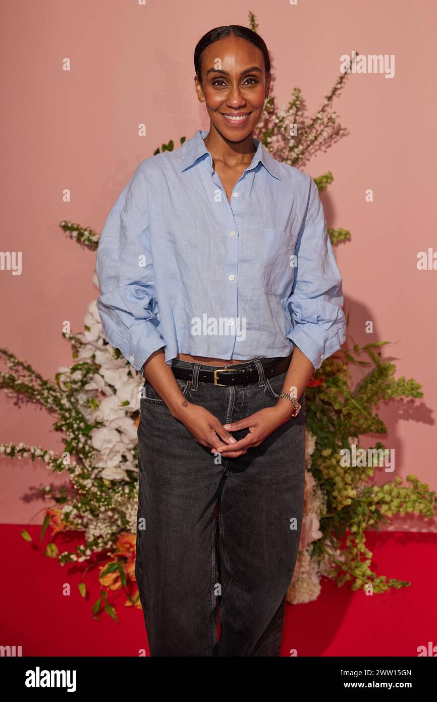 Berlin, Germany. 20th Mar, 2024. Presenter Hadnet Tesfai attends the ...