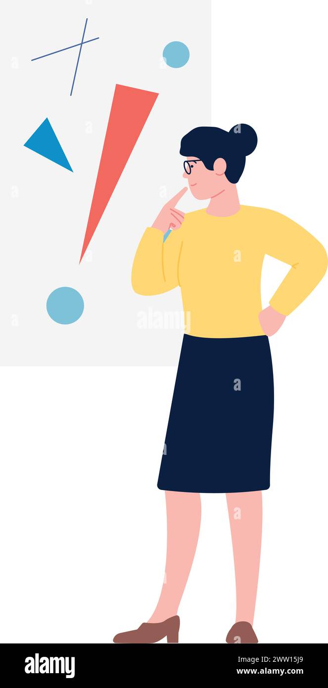 Art museum tour Stock Vector Images - Alamy