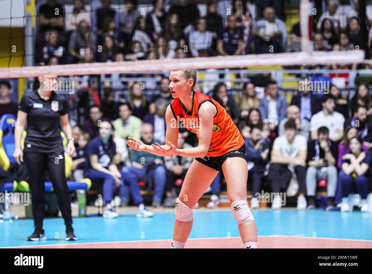 Turin, Italy. 20th Mar, 2024. #8 Meline Pierret (Viteos Neuchatel UC ...