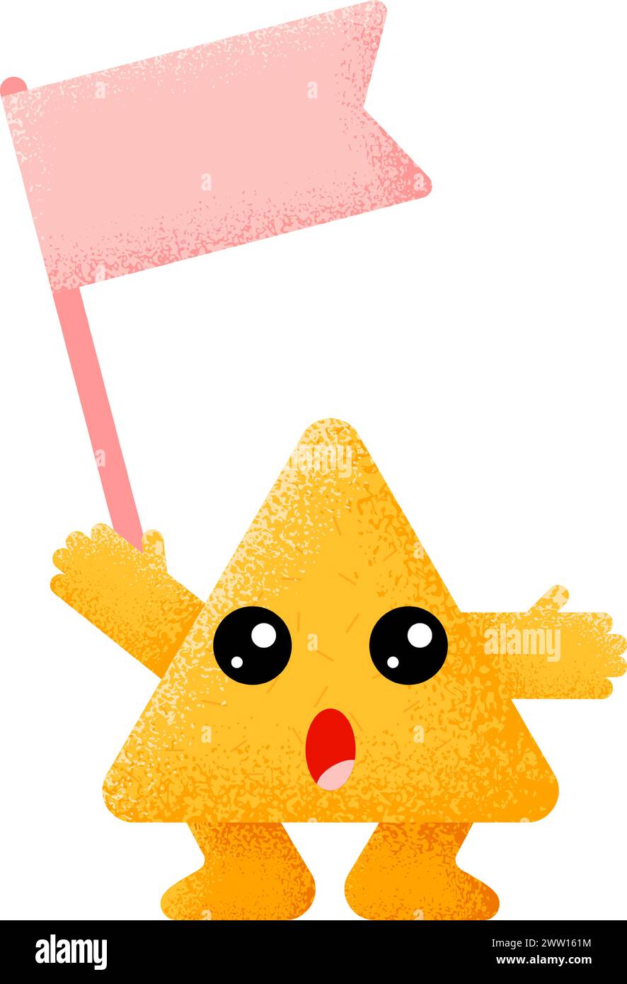 Funny triangle Stock Vector Images - Alamy