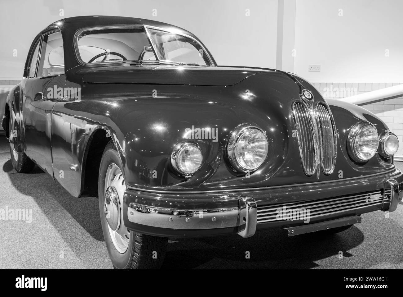 Sparkford.Somerset.United Kingdom.January 7th 2024.A Bristol 403 from ...