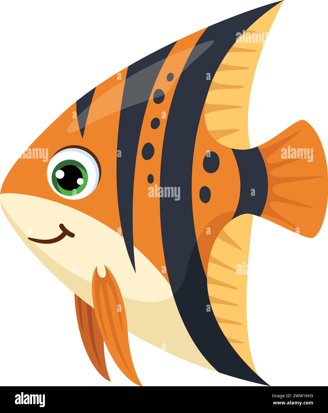 Anemonefish cartoon Stock Vector Images - Alamy