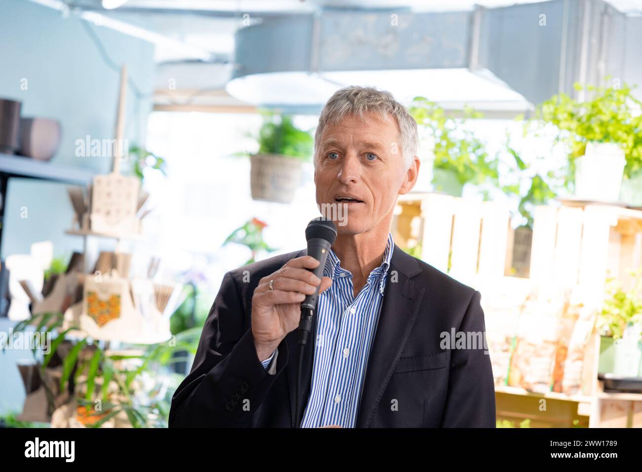 Munich, Germany. 20th Mar, 2024. Kurt Kapp at the opening of the Future ...