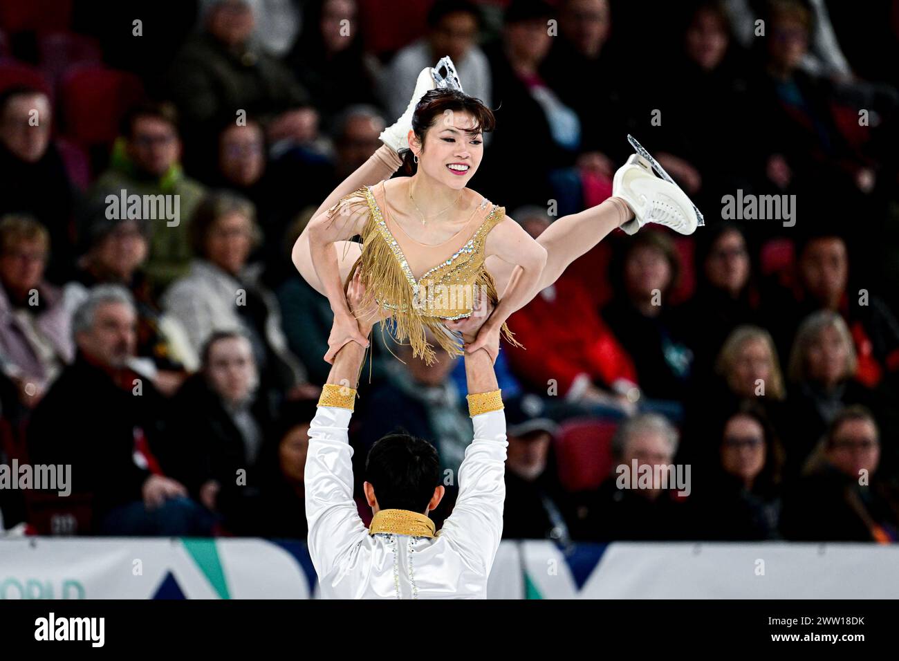 Emily CHAN & Spencer Akira HOWE (USA), during Pairs Short Program, at ...