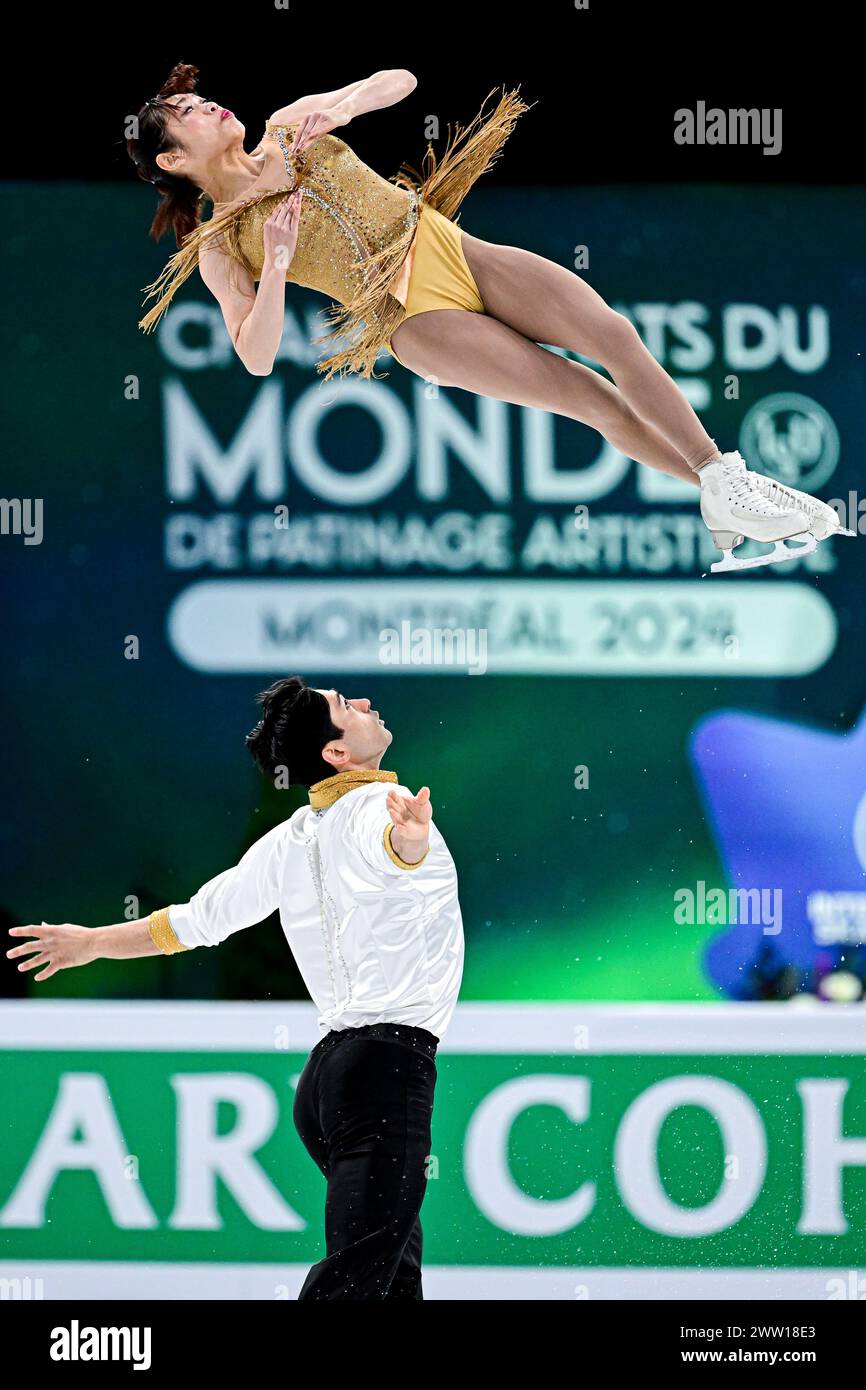 Emily CHAN & Spencer Akira HOWE (USA), during Pairs Short Program, at ...