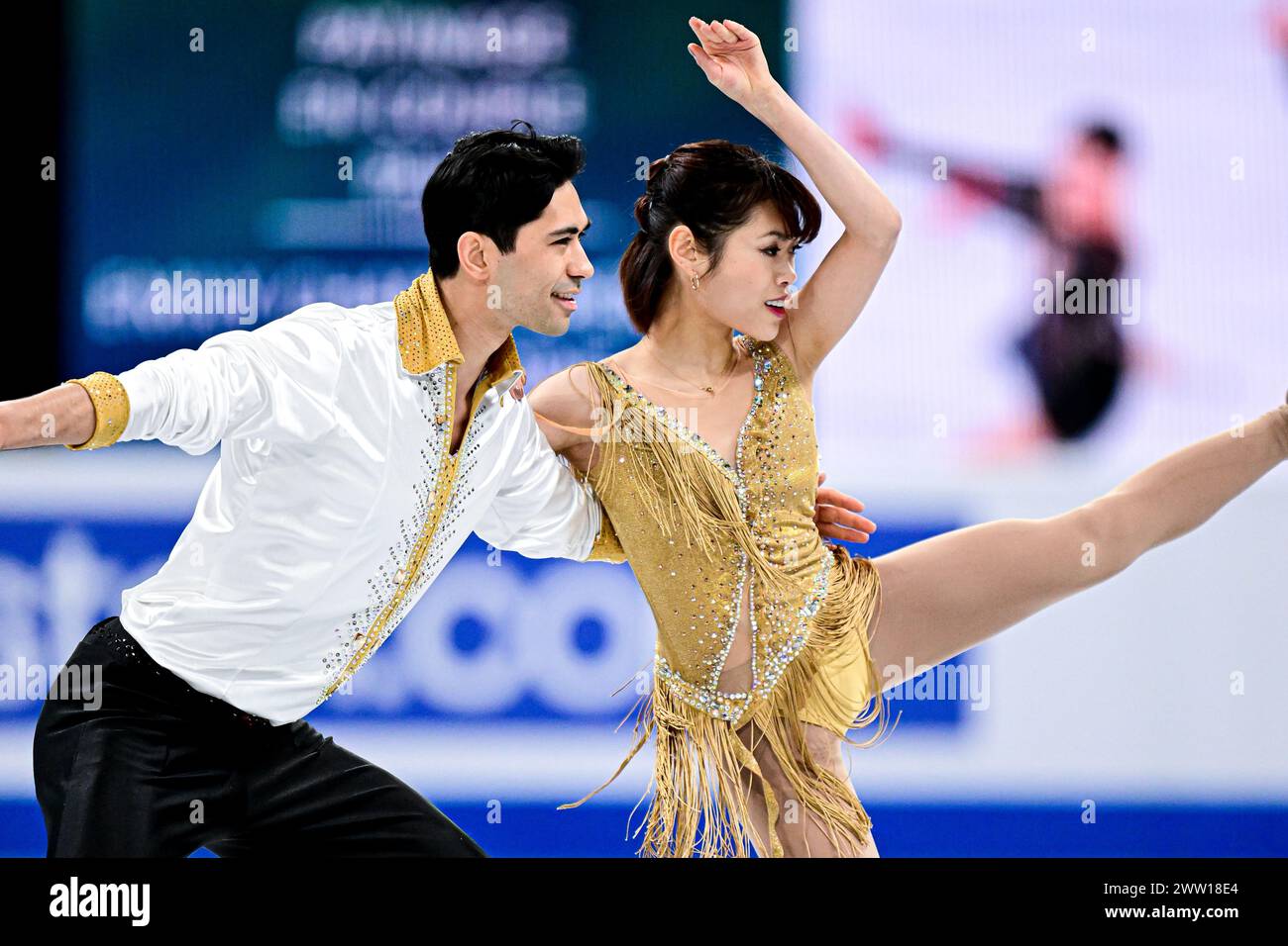 Emily CHAN & Spencer Akira HOWE (USA), during Pairs Short Program, at ...
