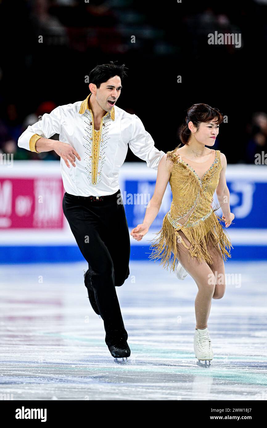 Emily CHAN & Spencer Akira HOWE (USA), during Pairs Short Program, at ...