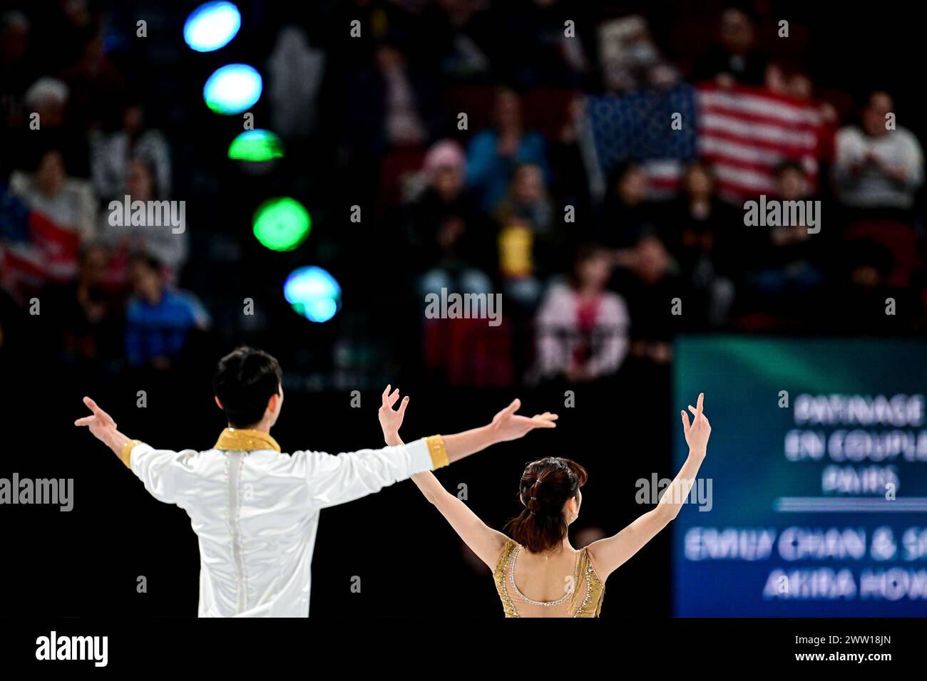 Emily CHAN & Spencer Akira HOWE (USA), during Pairs Short Program, at ...