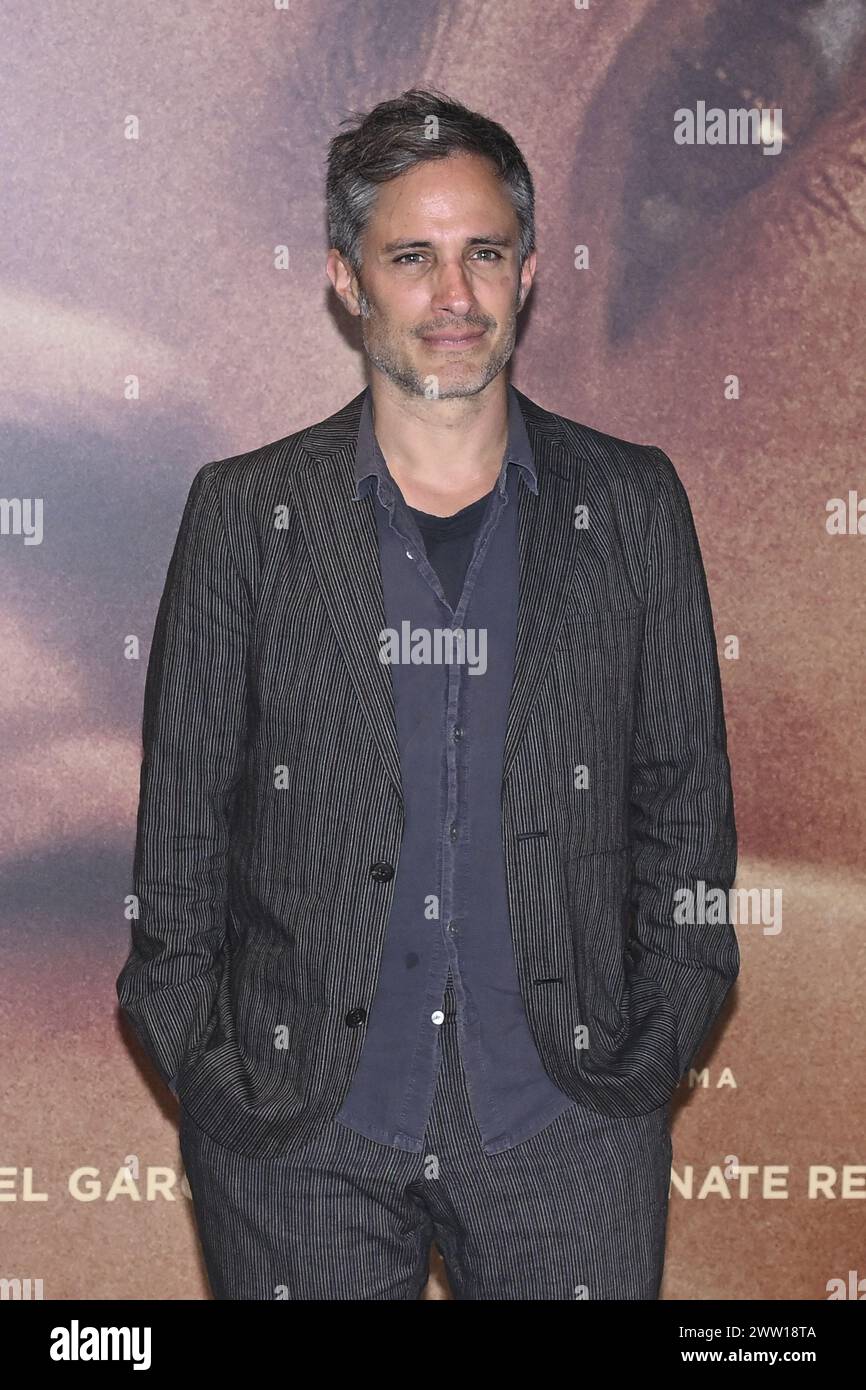 Rome, Italy. 20th Mar, 2024. GAEL GARCIA BERNAL during the Photocall of ...