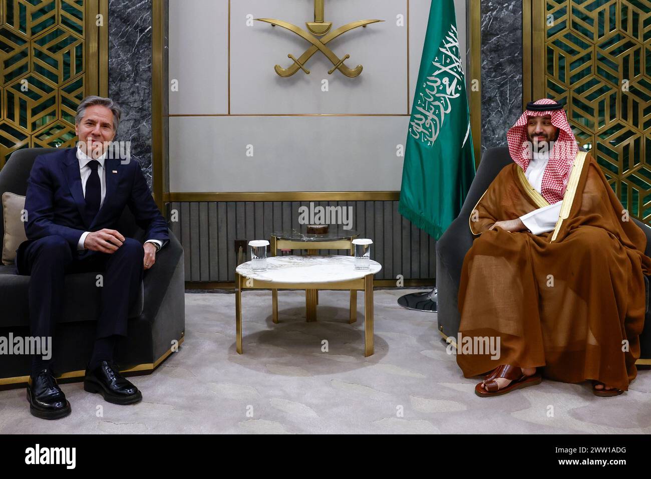 U.S. Secretary of State Antony Blinken meets Saudi Crown Prince ...