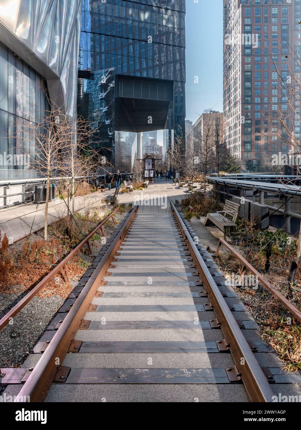 High line railroad hi-res stock photography and images - Alamy