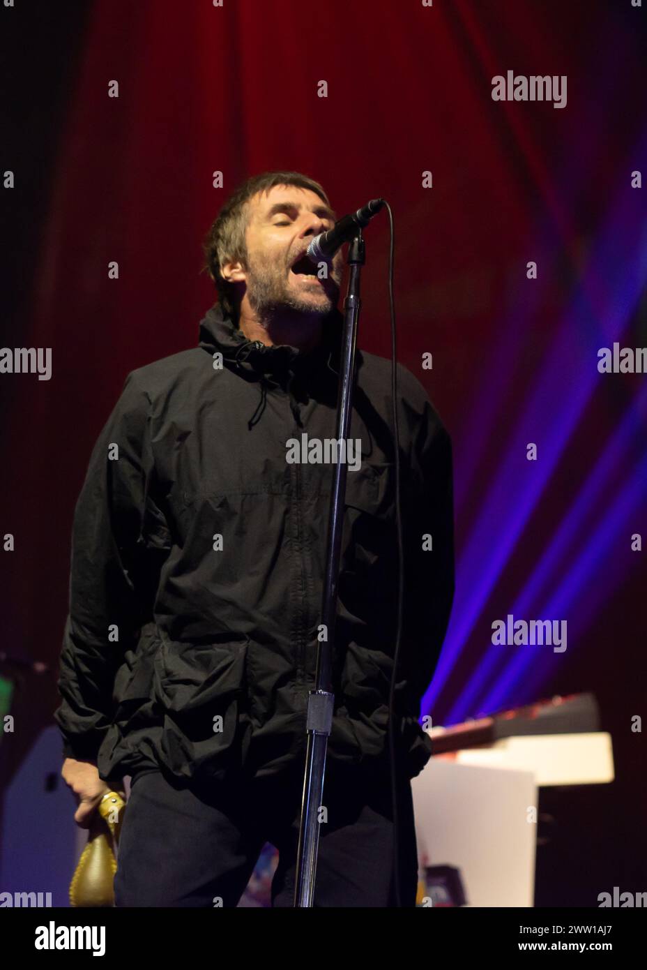 Manchester, United Kingdom. 20th March 2024. Liam Gallagher and John ...