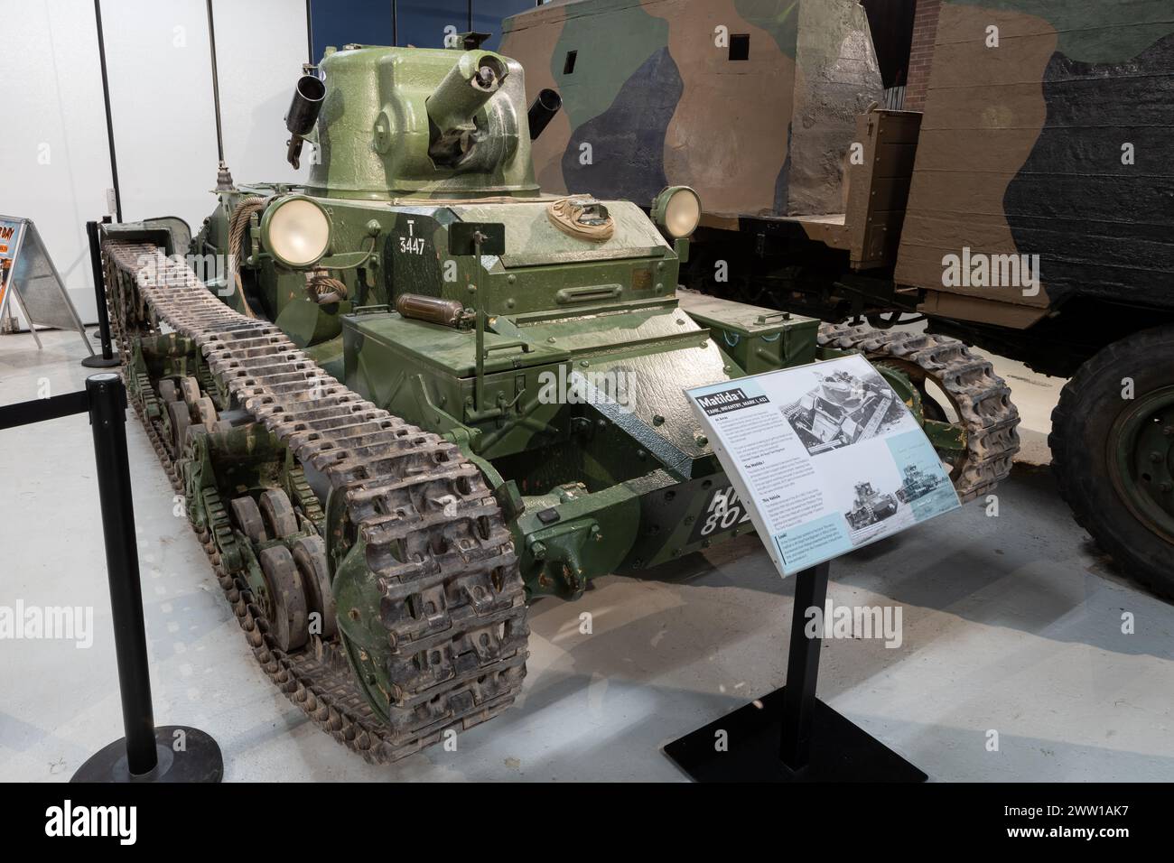 Matilda 1 tank hi-res stock photography and images - Alamy